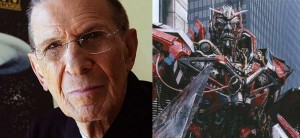 Leonard Nimoy is the Voice of Sentinel Prime in Michael Bay’s ...